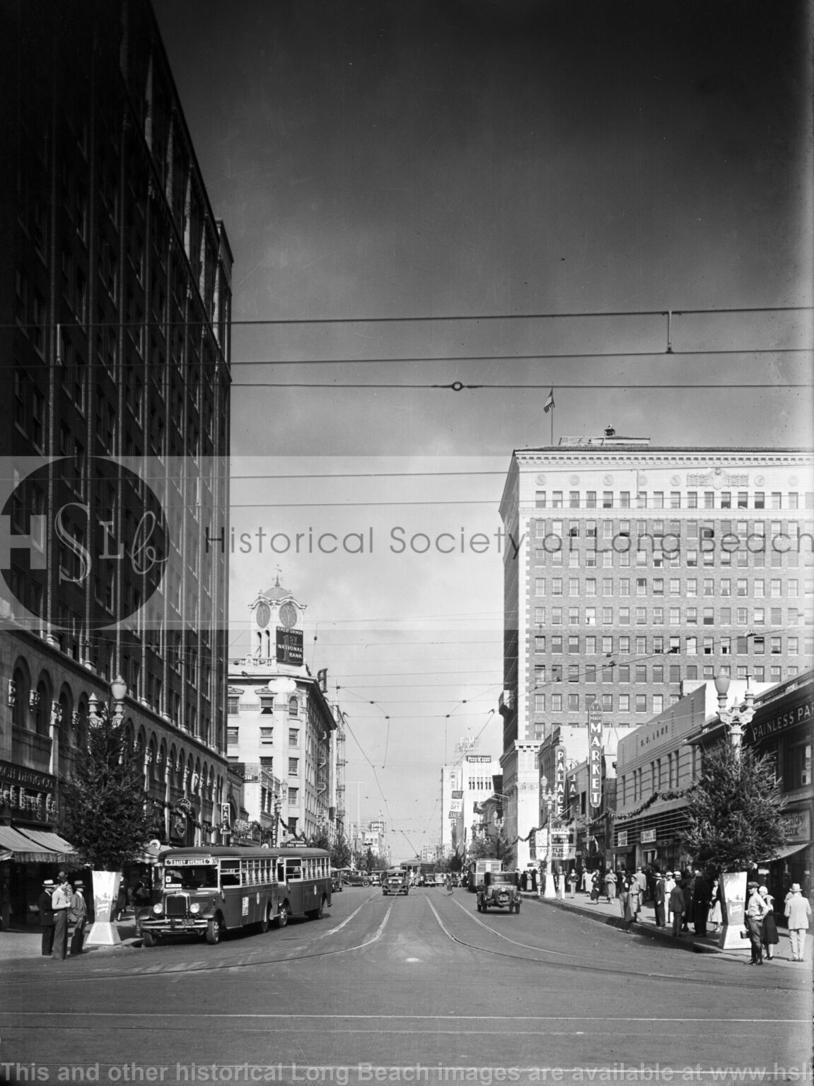 Pike from Pine Ave. Pier, 1915 - Historical Society of Long Beach