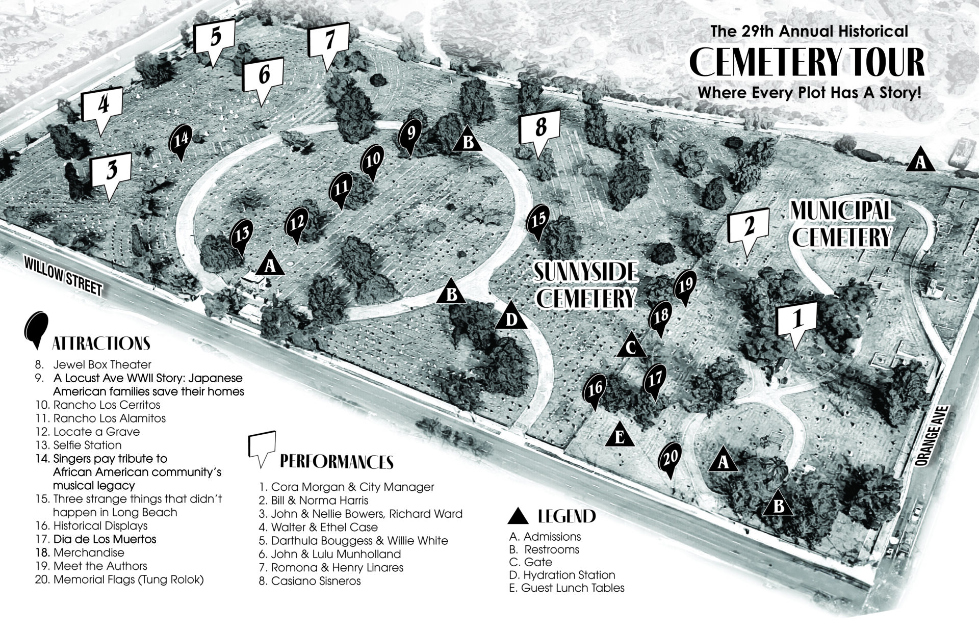Historical Cemetery Tour - Historical Society of Long Beach
