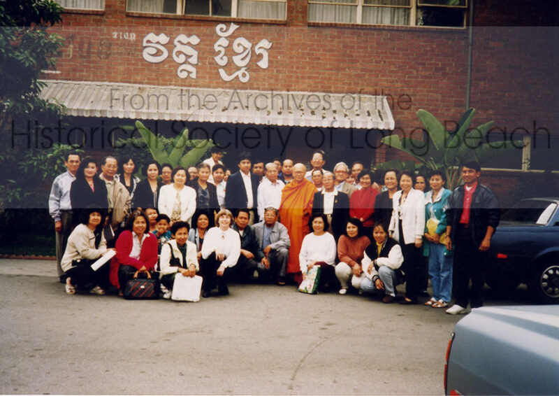 Venerable Kong Chhean with Student and Teachers - Historical Society of ...
