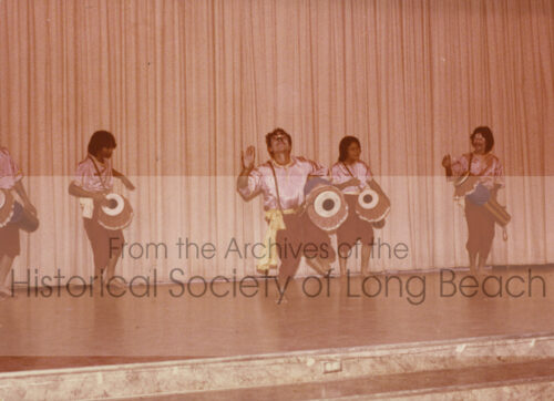Pich Yon performing Chhayam with Group - Historical Society of Long Beach